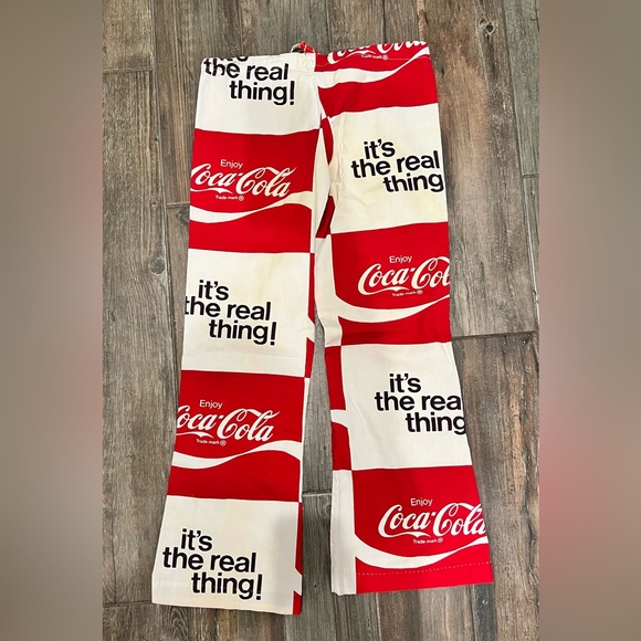 Coca Cola | Pants & Jumpsuits | Cocacola Wide Leg Vintage Pants Coke ...